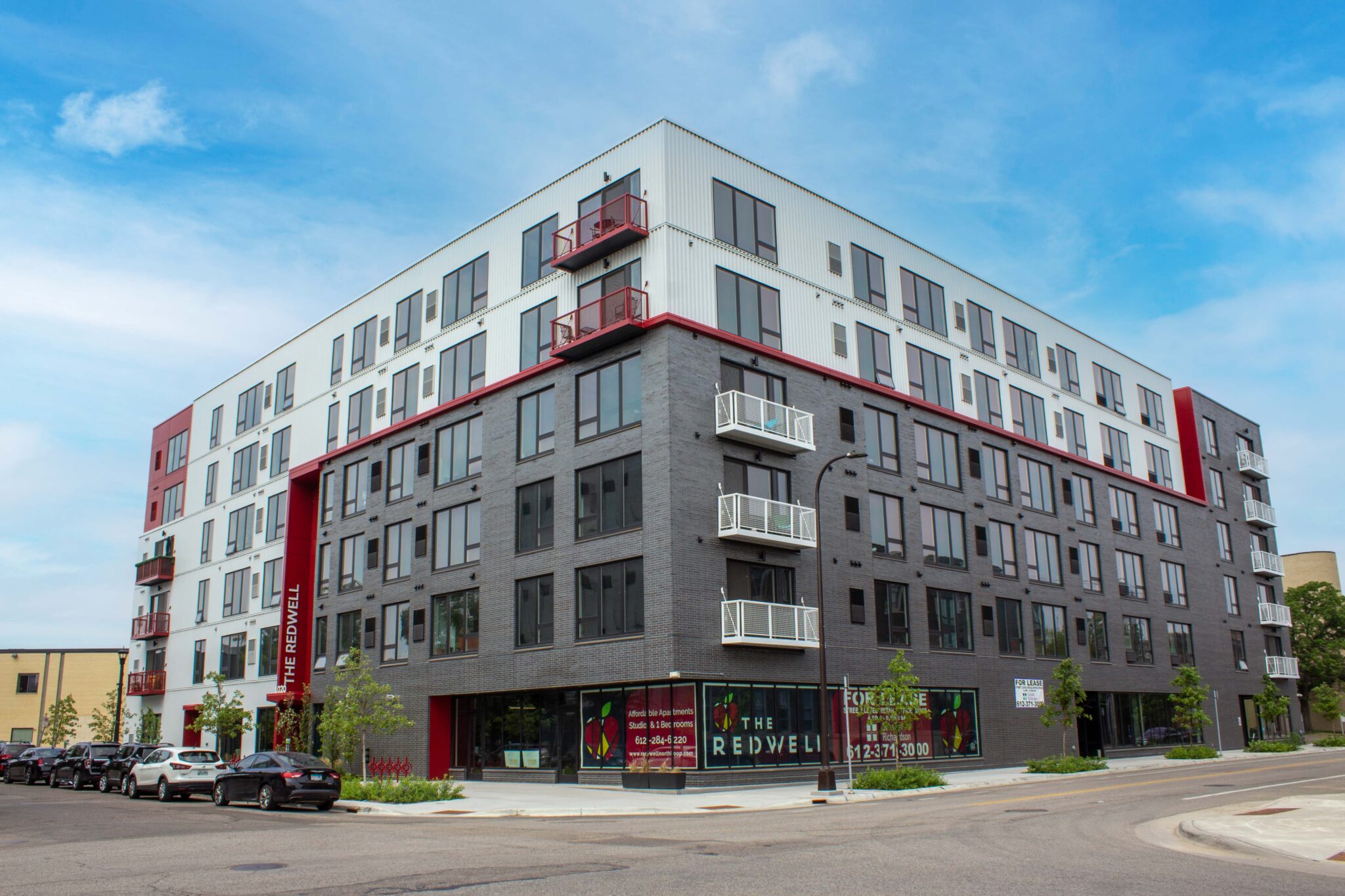 The Redwell Affordable Living and Mixed-Use | Nordstrom Metal